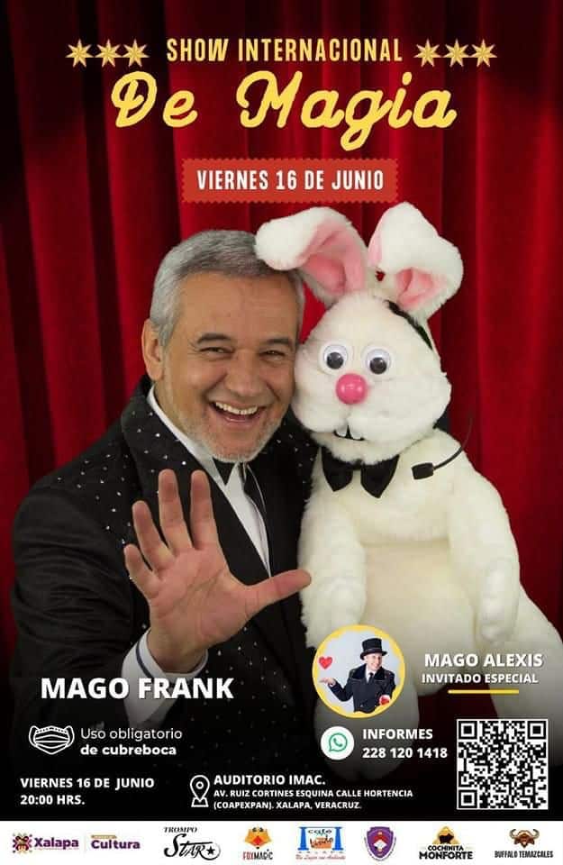 Se presentará en Xalapa "El Mago Frank" para cerrar el Primer Ciclo de ...